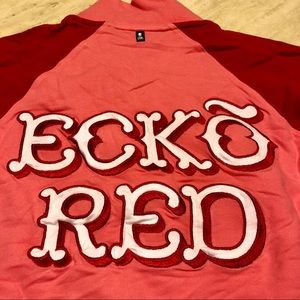 Ecko Unlimited | Tops | New Ecko Red Logo Printed Bomber Jacket Pink ...